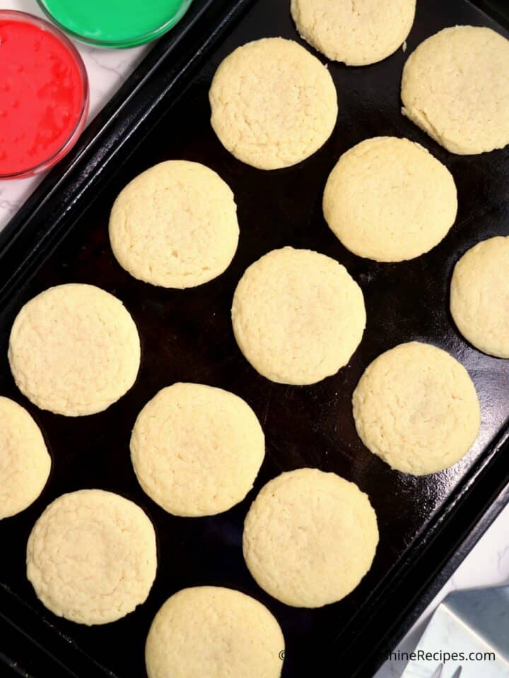 Sugar Christmas Cookies - Walking On Sunshine Recipes