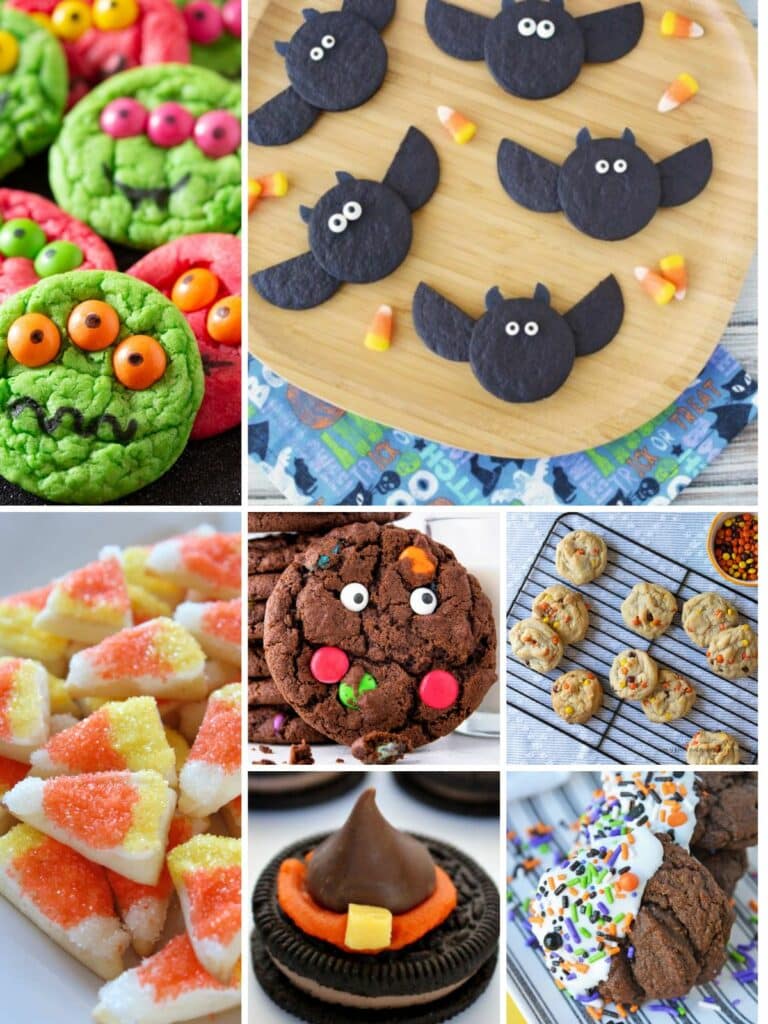 Easy Halloween Cookies to Bake - Walking On Sunshine Recipes