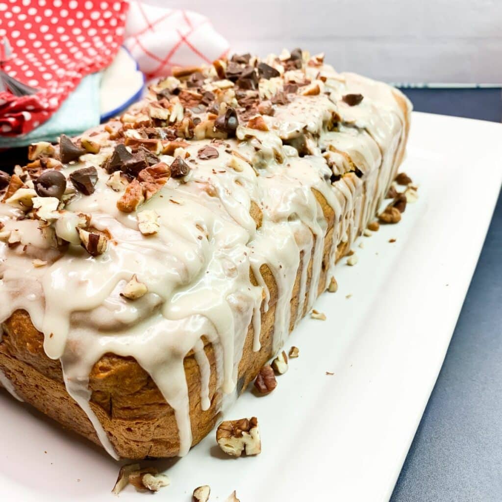 Cake Mix Pumpkin Bread - Walking On Sunshine Recipes