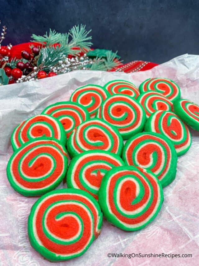 Colorful Christmas Cookies - Walking On Sunshine Recipes