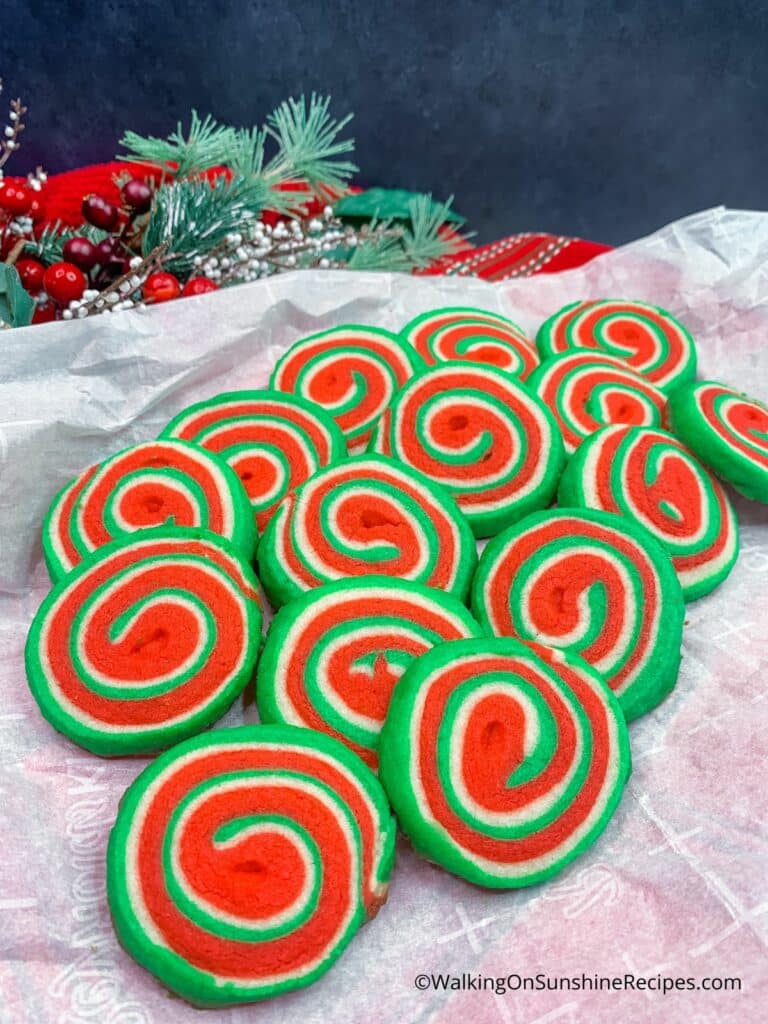 Colorful Christmas Cookies - Walking On Sunshine Recipes