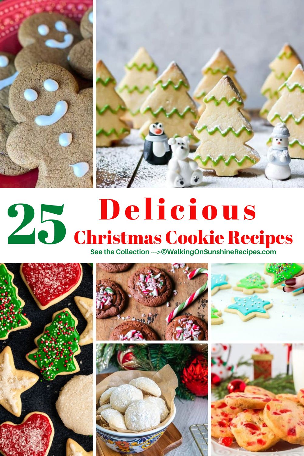 Christmas Cookies Ideas - Walking On Sunshine Recipes