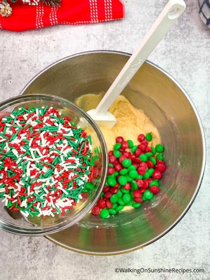 Cake Mix Christmas Cookies - Walking on Sunshine