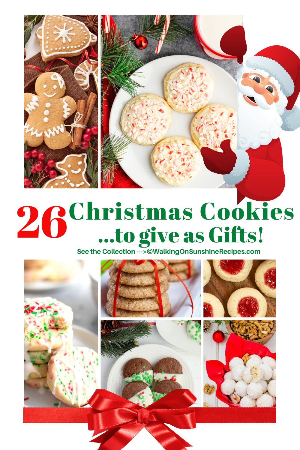 Easy Christmas Cookies to give as Gifts