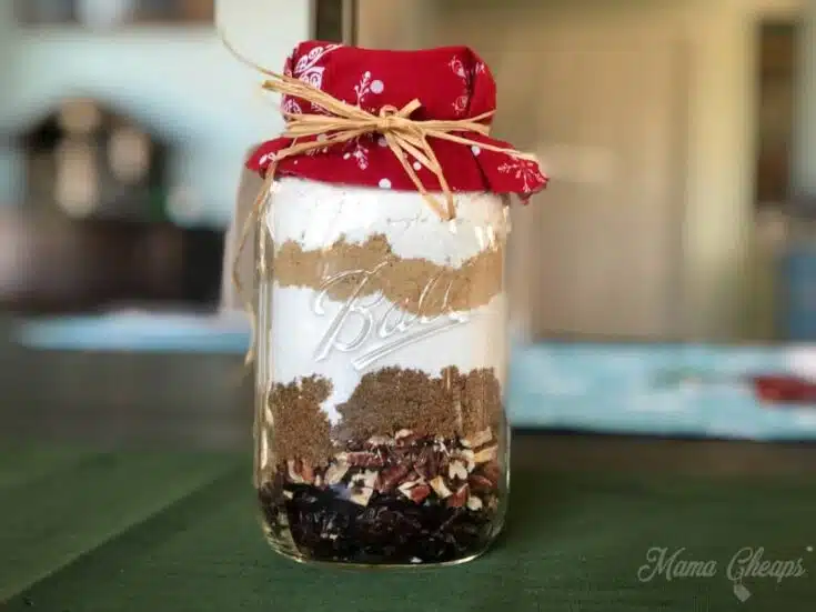 Cookie Mason Jar Gifts - Walking On Sunshine Recipes