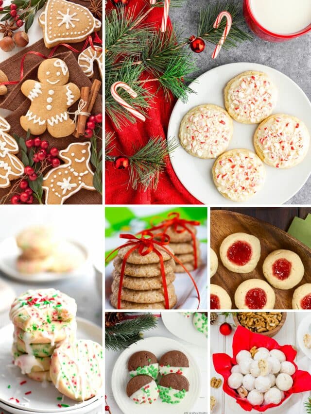 Easy Christmas Cookies to give as Gifts