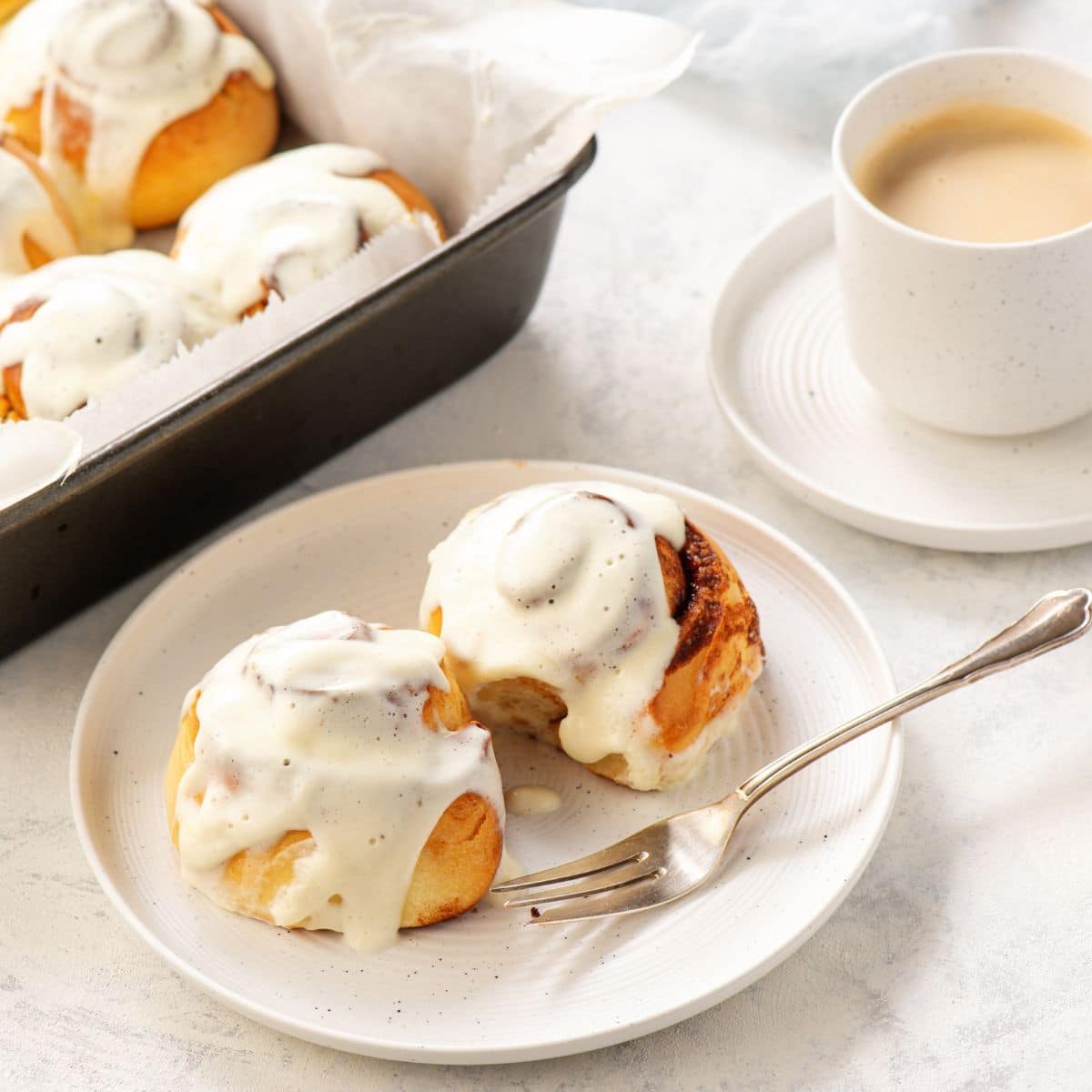 Homemade Overnight Cinnamon Rolls | Walking on Sunshine