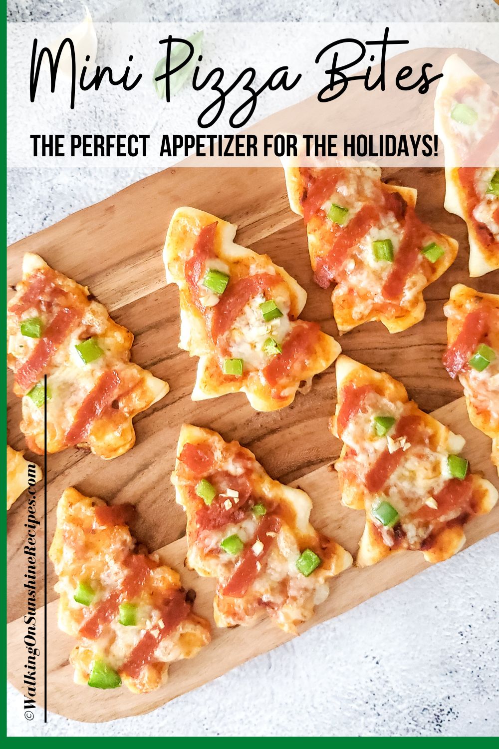Cookie Cutter Pizza Appetizers | Walking on Sunshine