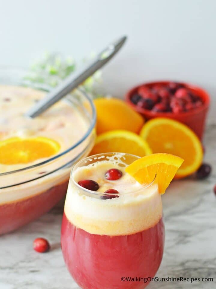 Brunch Punch Non Alcoholic - Walking On Sunshine Recipes