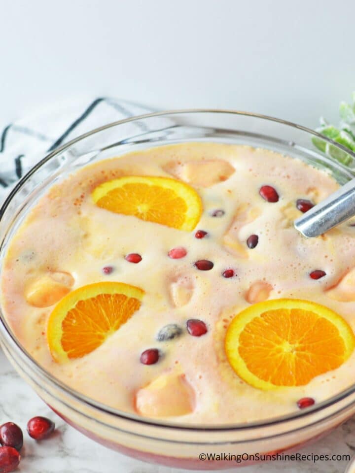 Brunch Punch Non Alcoholic - Walking On Sunshine Recipes