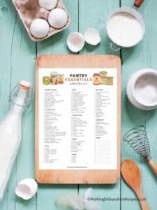 10 Essential Pantry Items - Walking On Sunshine Recipes