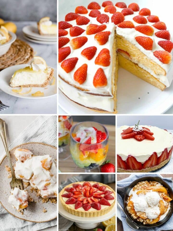 Fresh Fruit Dessert Recipes for Spring | Walking on Sunshine