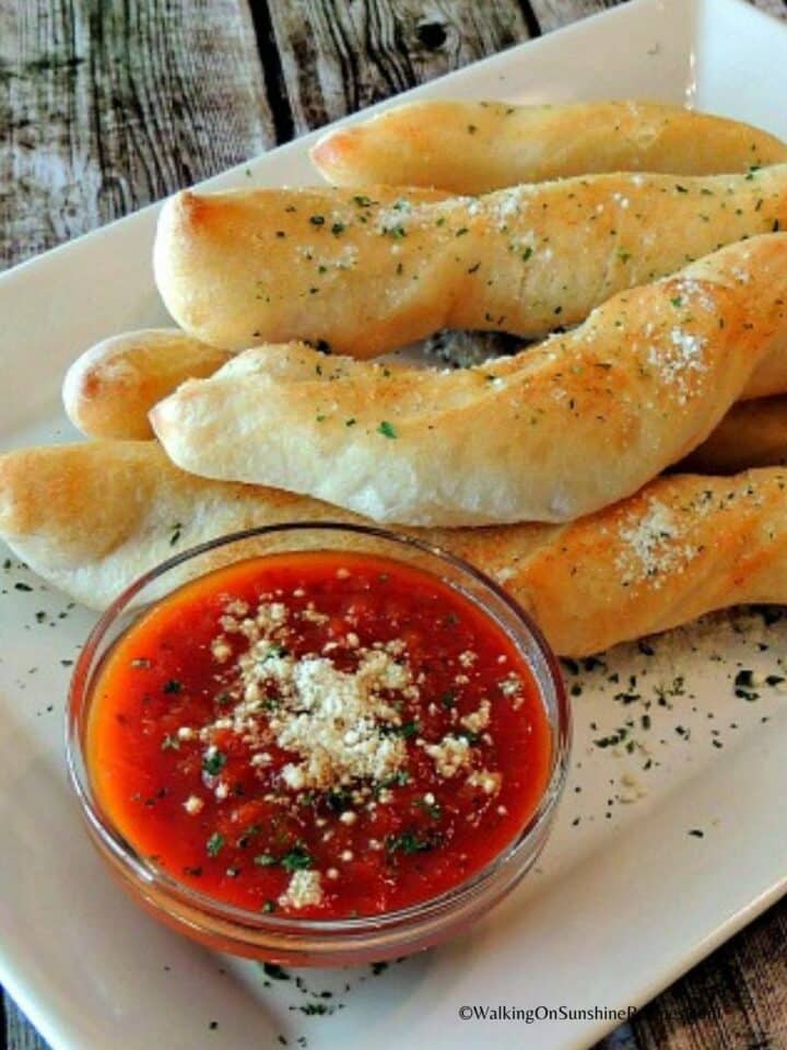 Quick Breadsticks Recipe | Walking on Sunshine