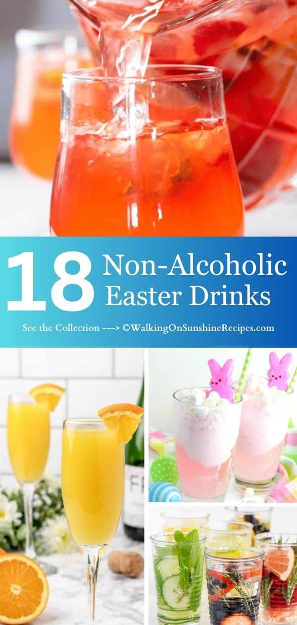 Easter Drinks Non Alcoholic - Walking On Sunshine Recipes