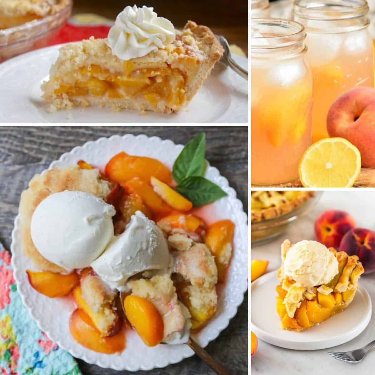 Peach Recipes with Fresh Peaches Story - Walking On Sunshine Recipes