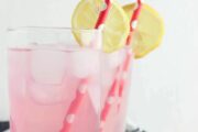 Strawberry Lemonade Punch with Sprite - Walking on Sunshine