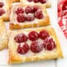 Raspberry Cream Cheese Puff Pastry - Walking on Sunshine