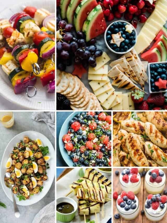 4th of July Healthy Food Ideas - Walking On Sunshine Recipes