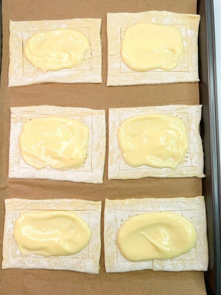 Raspberry Cream Cheese Puff Pastry - Walking on Sunshine