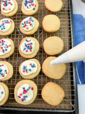 4th of July Cookies - Walking On Sunshine Recipes