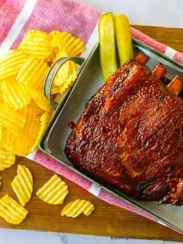 St. Louis Ribs made in the Crock Pot | Walking on Sunshine