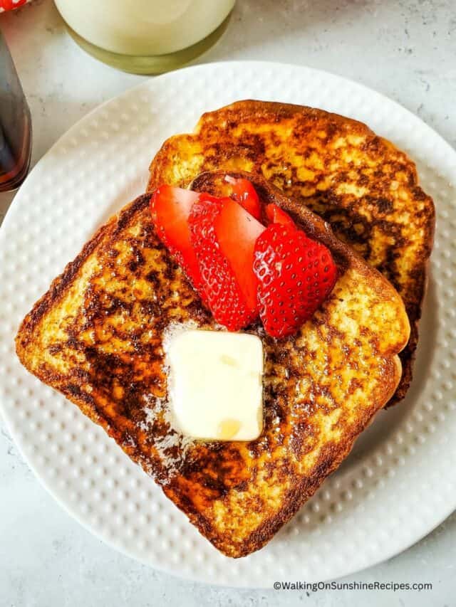 Classic Freezer French Toast Recipe | Walking on Sunshine