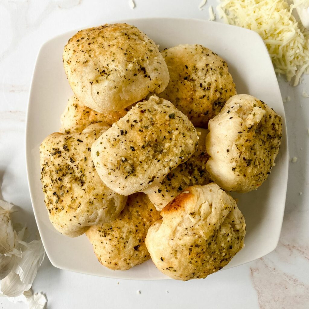 Grands Biscuits Garlic Bread - Walking On Sunshine Recipes