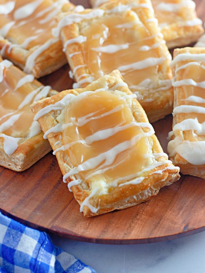 Lemon Curd Cream Cheese Puff Pastry - Walking On Sunshine Recipes