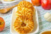 Apple Wrapped in Puff Pastry - Walking On Sunshine Recipes