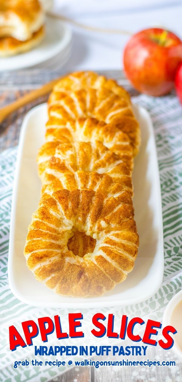 Apple Wrapped in Puff Pastry - Walking On Sunshine Recipes