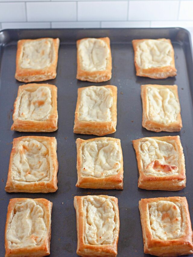 Lemon Curd Cream Cheese Puff Pastry - Walking On Sunshine Recipes