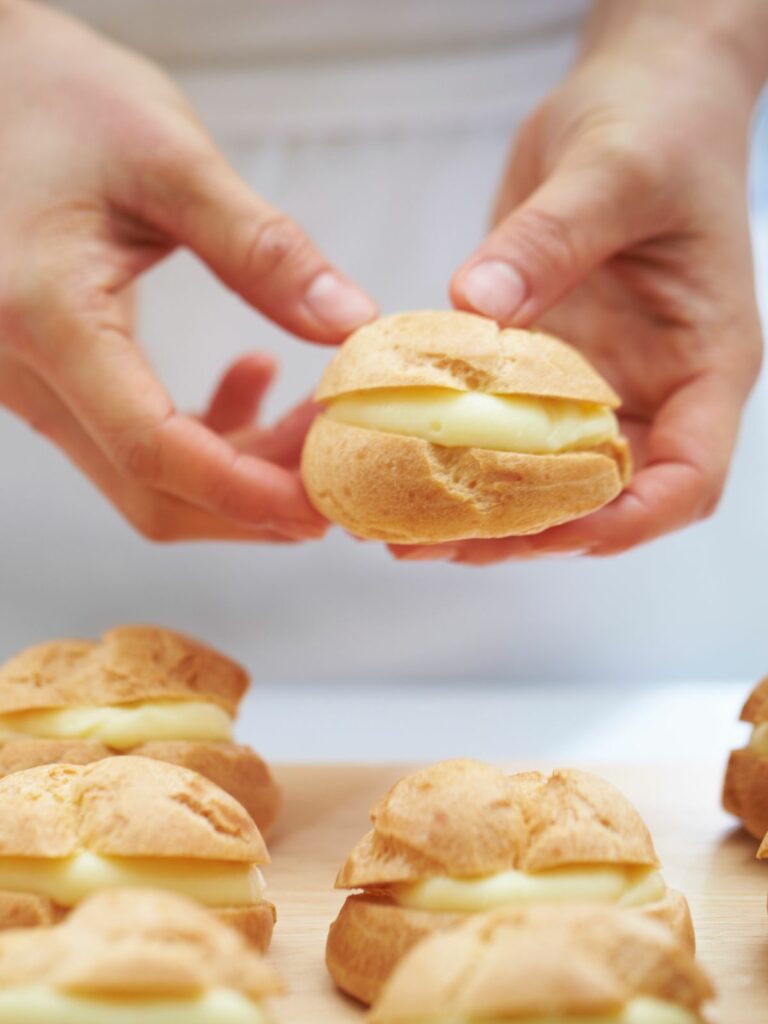 Homemade Cream Puffs - Choux Pastry Recipe