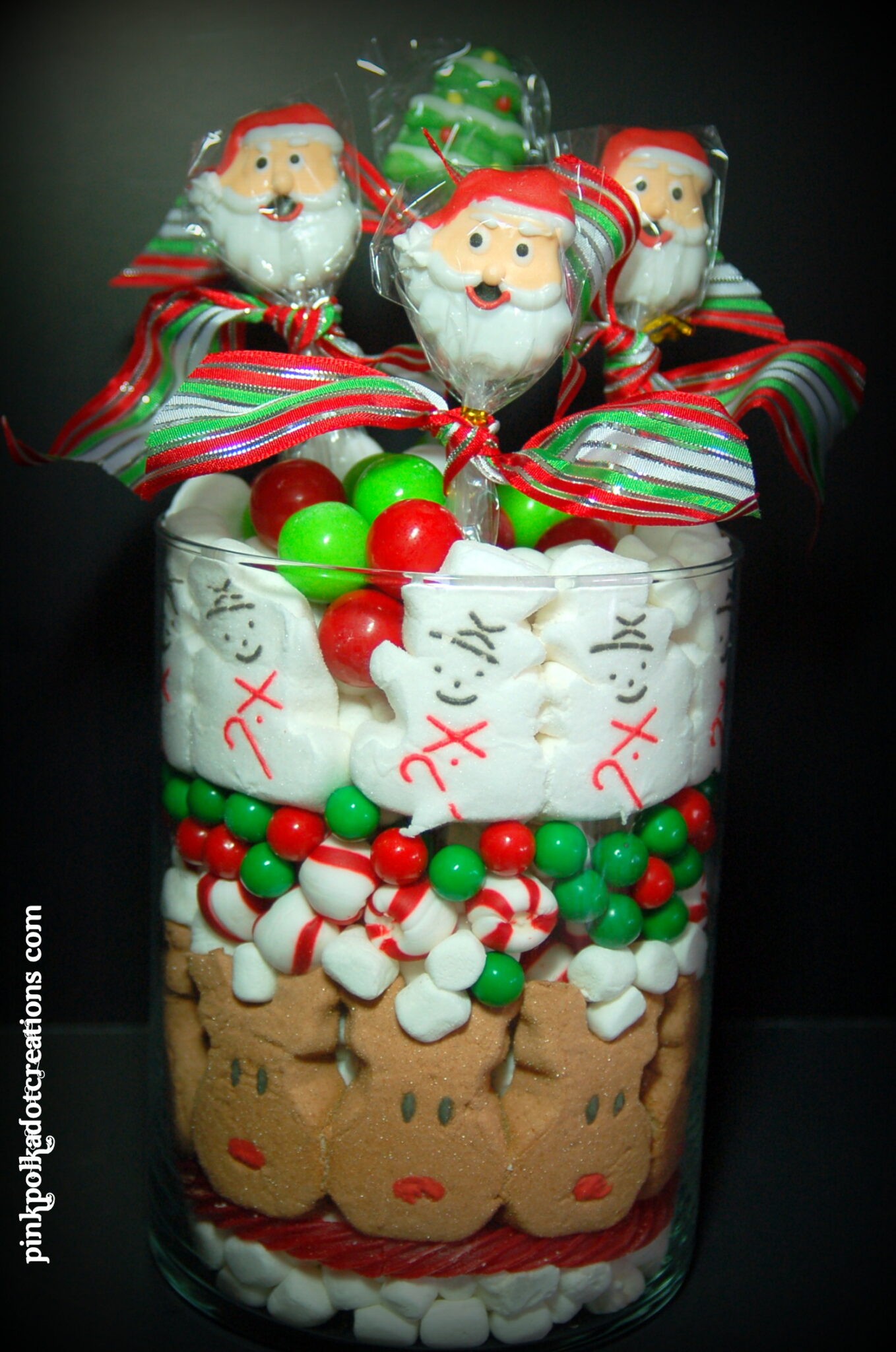 Mason Jar Christmas Candy Ideas - Walking On Sunshine Recipes