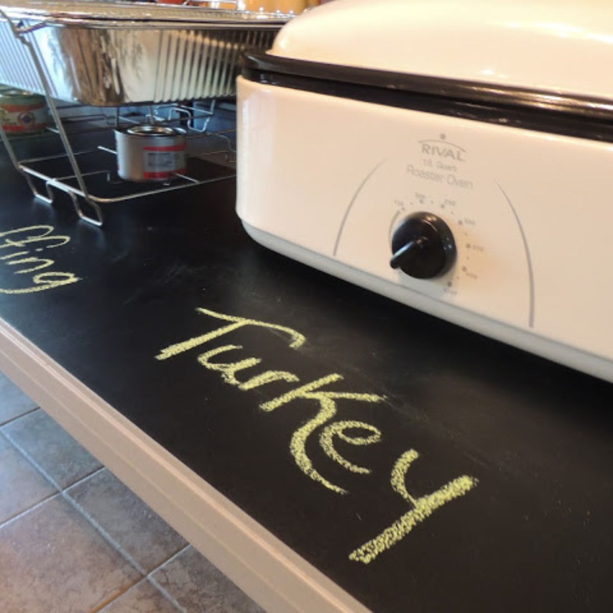 DIY Buffet Table | Walking on Sunshine Recipes