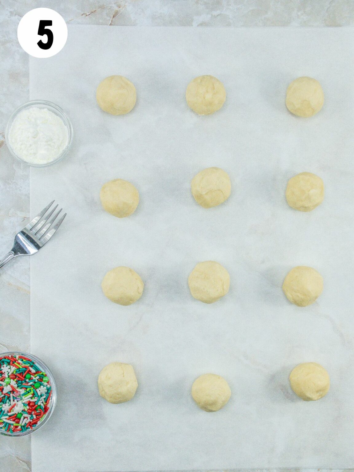 Shortbread Christmas Cookies with Sprinkles - Walking On Sunshine Recipes