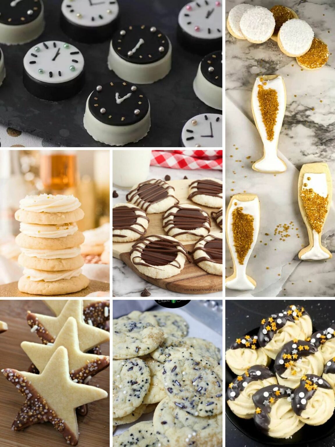 New Year Cookie Ideas for Parties, Cookie Trays, and Celebrations ...