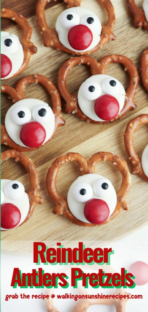 Reindeer Antlers Pretzels - Walking On Sunshine Recipes