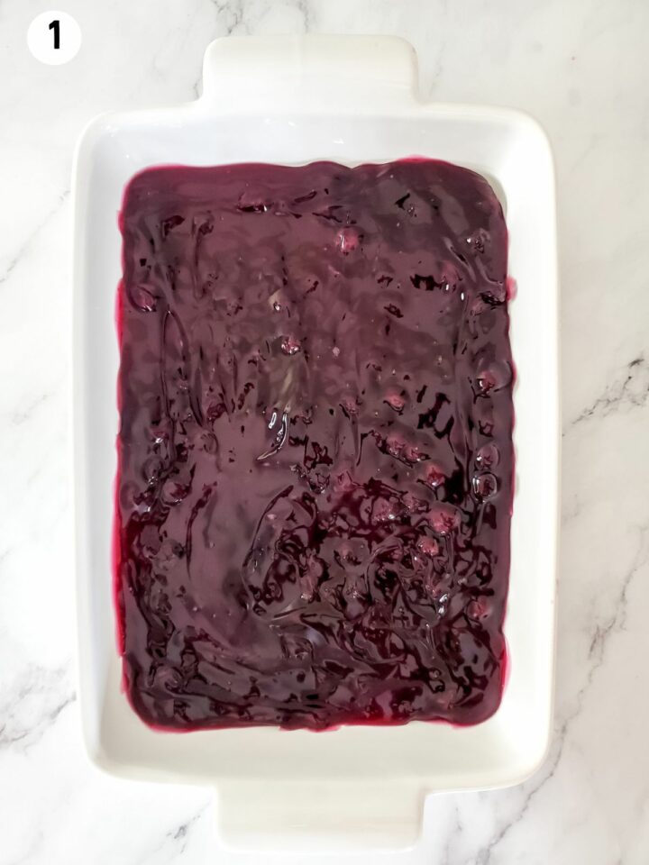 Blueberry Crunch Cake | Walking on Sunshine Recipes
