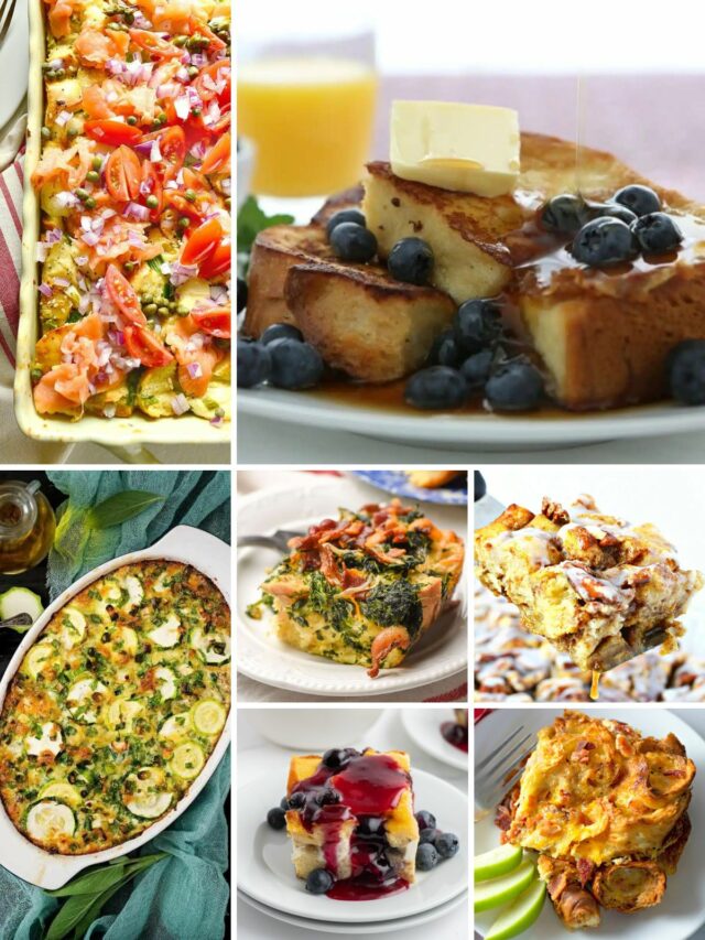 Overnight Breakfast Casseroles - Walking On Sunshine Recipes