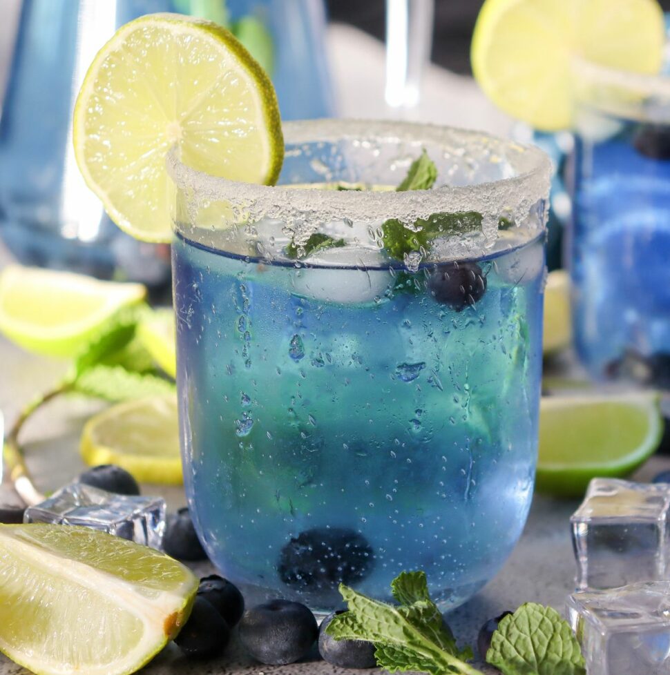 Blueberry Infused Water - Walking On Sunshine Recipes