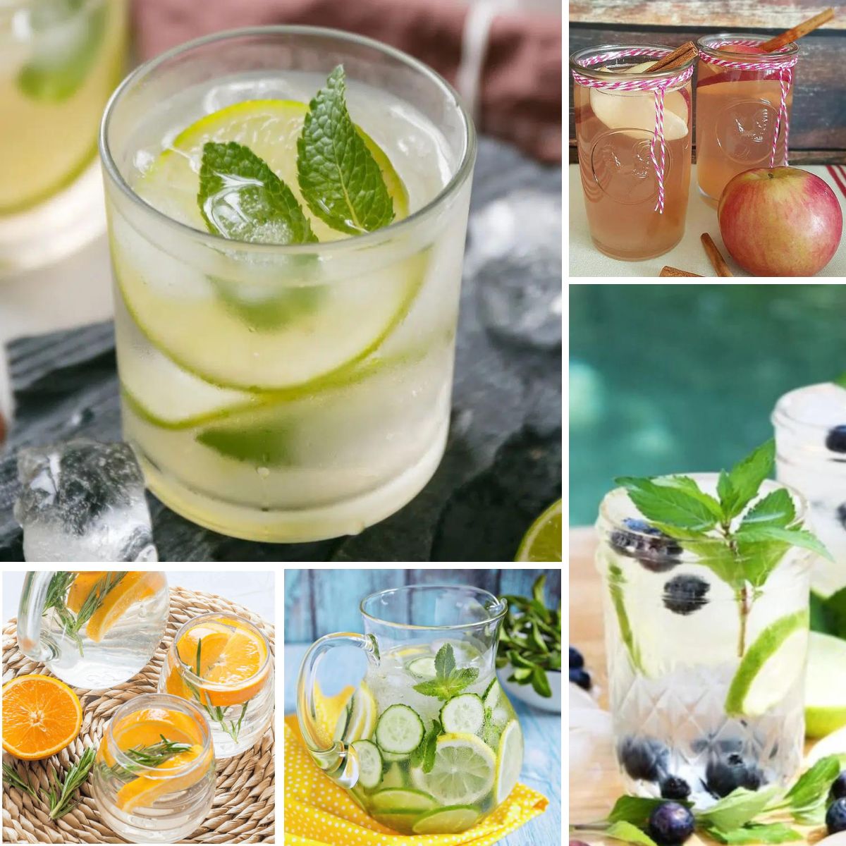 15 Healthy Infused Water Ideas - Walking On Sunshine Recipes