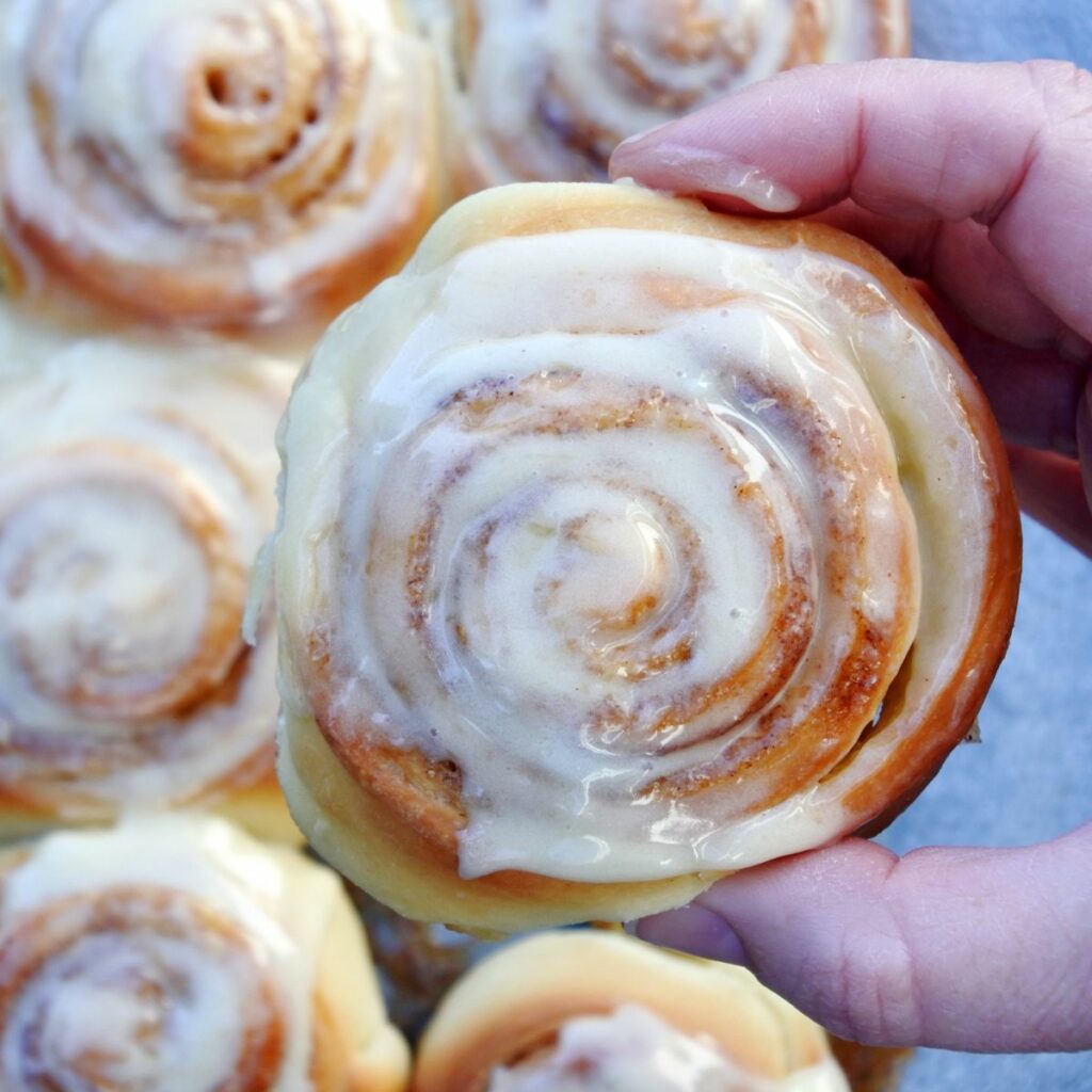 Wake up to Warm Gooey Overnight Cinnamon Roll Recipes - Walking On ...