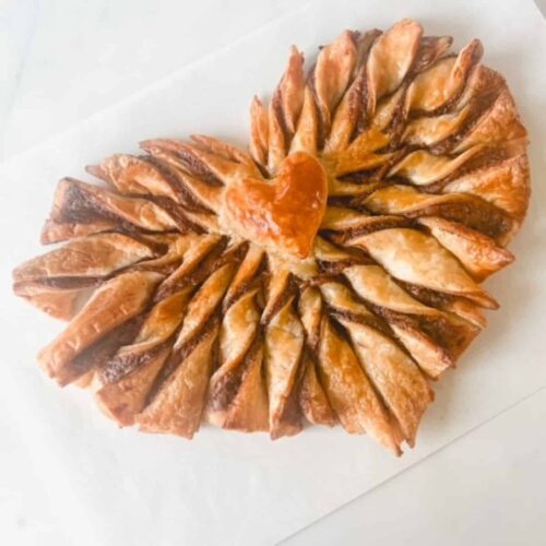 Puff Pastry Valentine Desserts - Walking On Sunshine Recipes