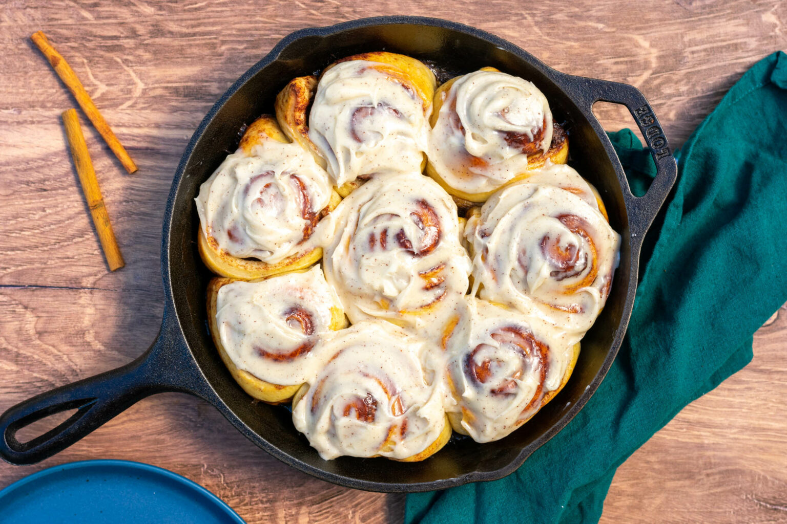 Wake up to Warm Gooey Overnight Cinnamon Roll Recipes - Walking On ...