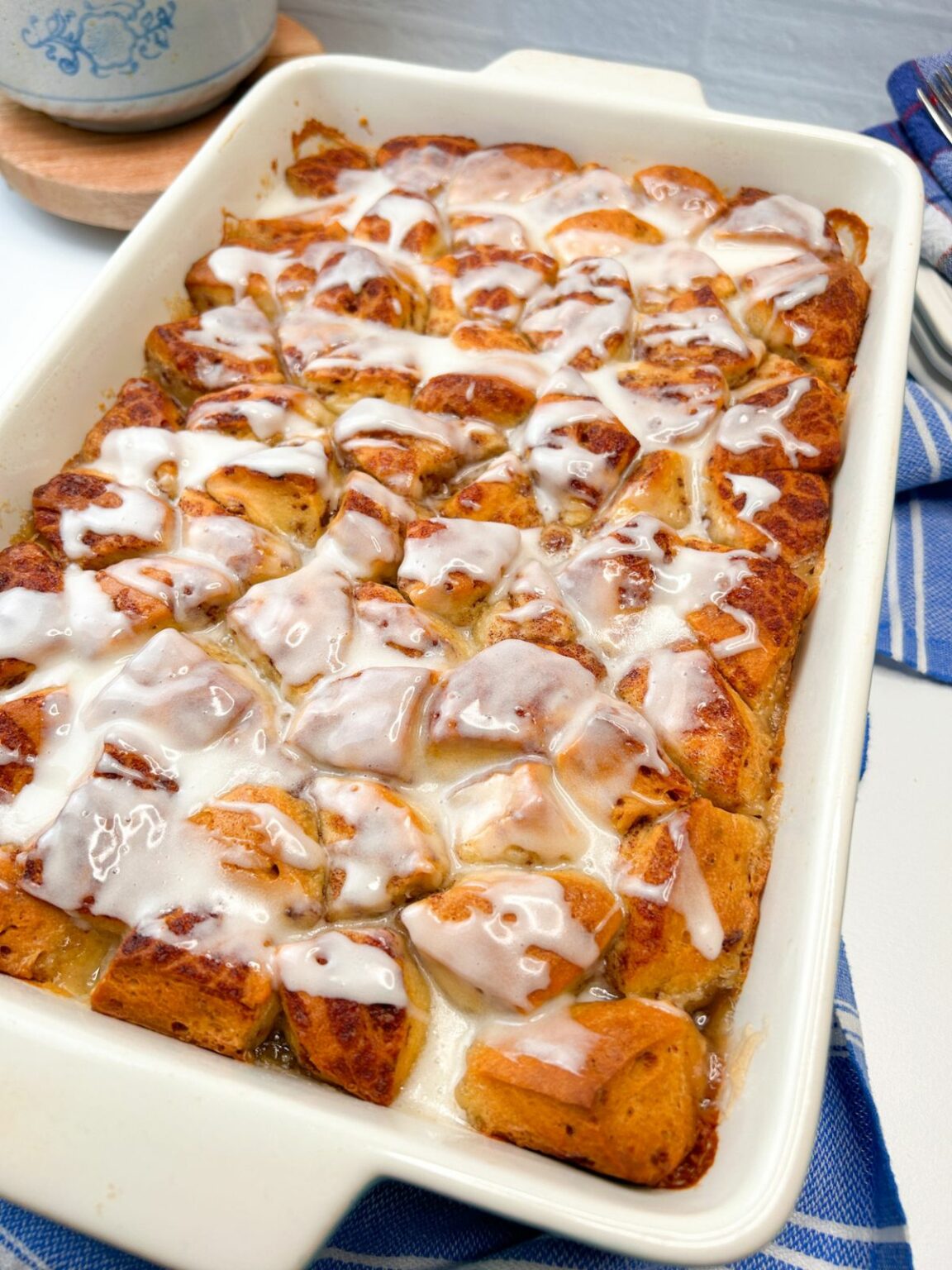 Cinnamon Roll Casserole with Apple Pie Filling (and Heavy Cream ...