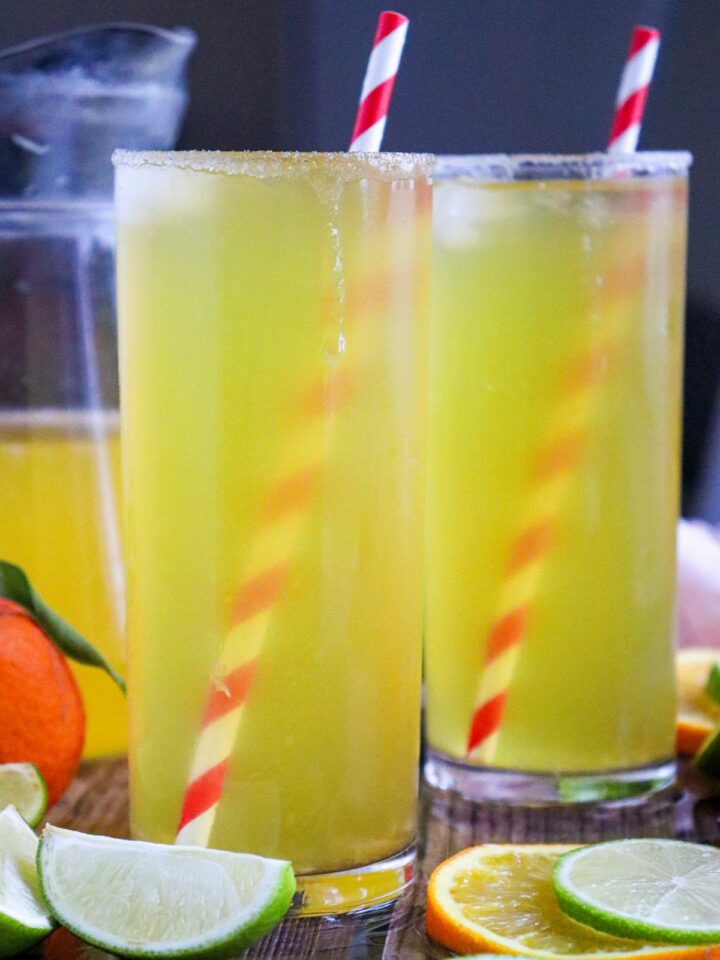 Lime and Orange Water - Walking On Sunshine Recipes