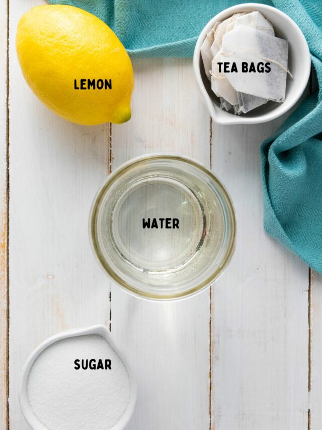 Fresh Brewed Iced Tea - Walking On Sunshine Recipes