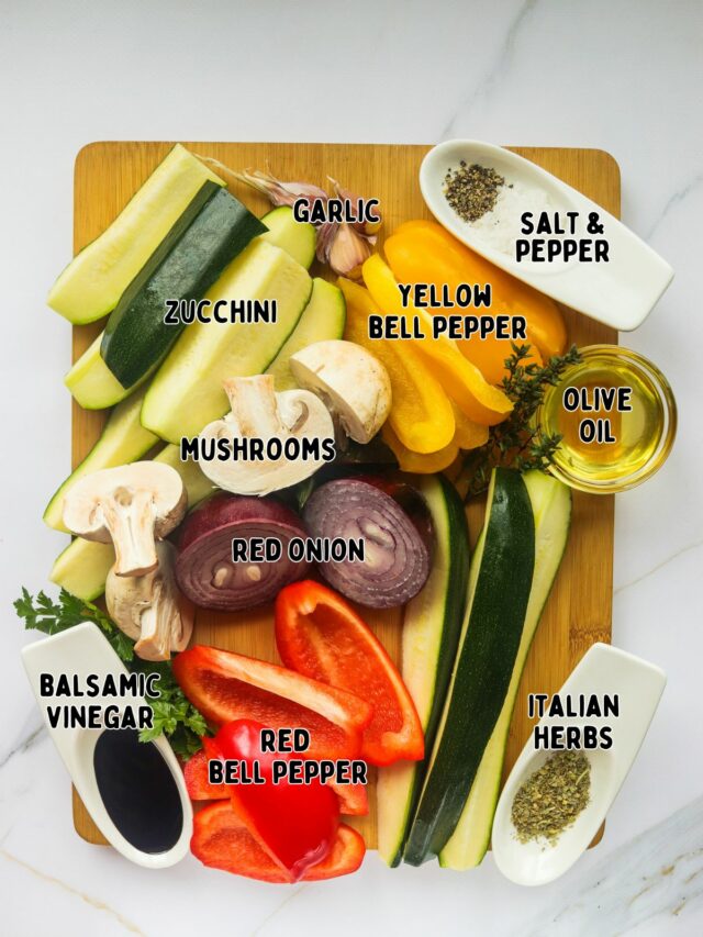 Grilled Vegetables - Walking On Sunshine Recipes