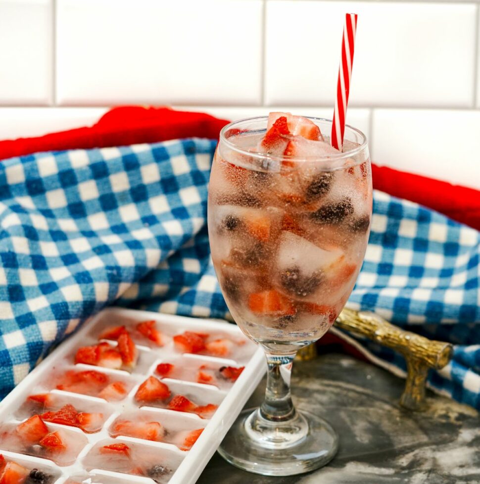How to make Fruit Ice Cubes - Walking On Sunshine Recipes