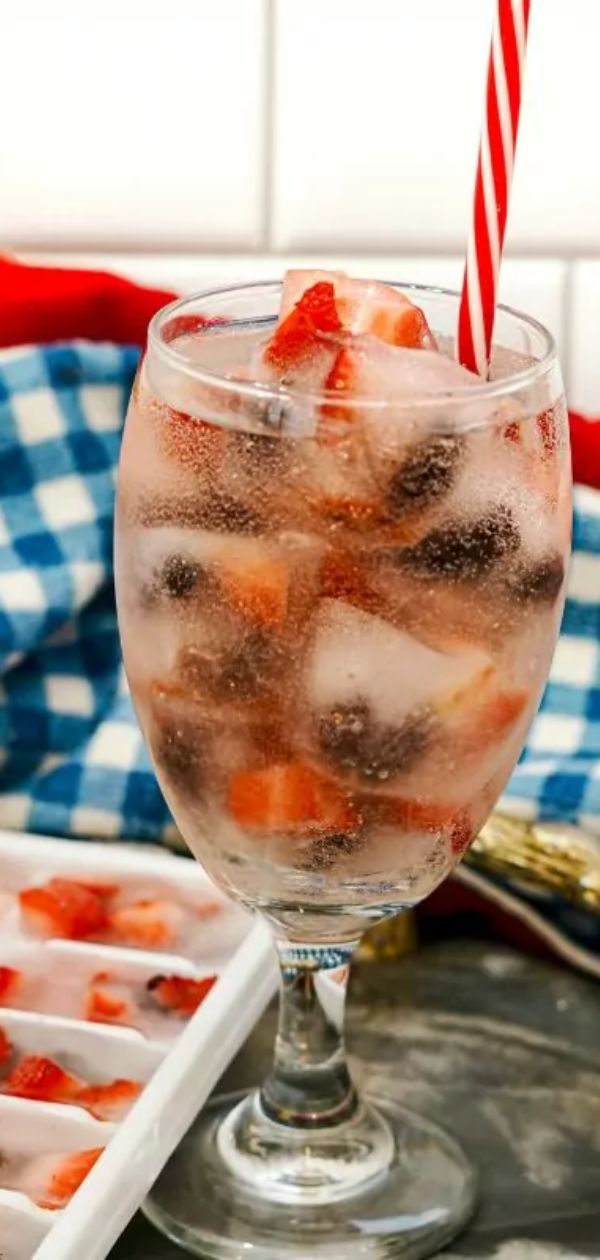 How to make Fruit Ice Cubes - Walking On Sunshine Recipes
